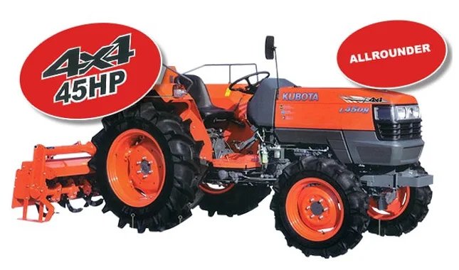 Japan Origin Kubota L4508 Tractor - High-Accuracy Farming