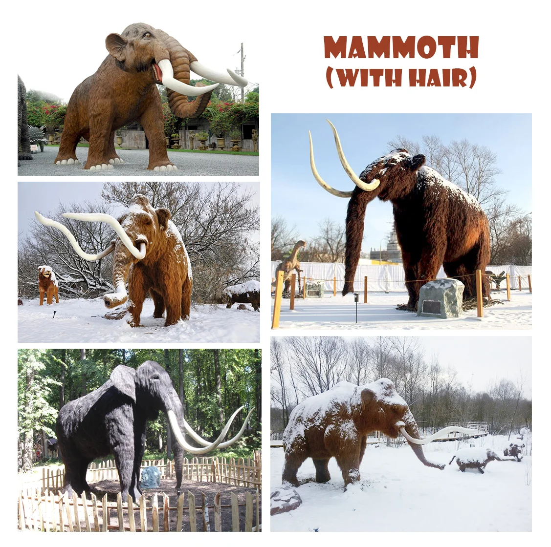 Zoo Wildlife Park Life Size Giant Scupture Animatronics Animals ...