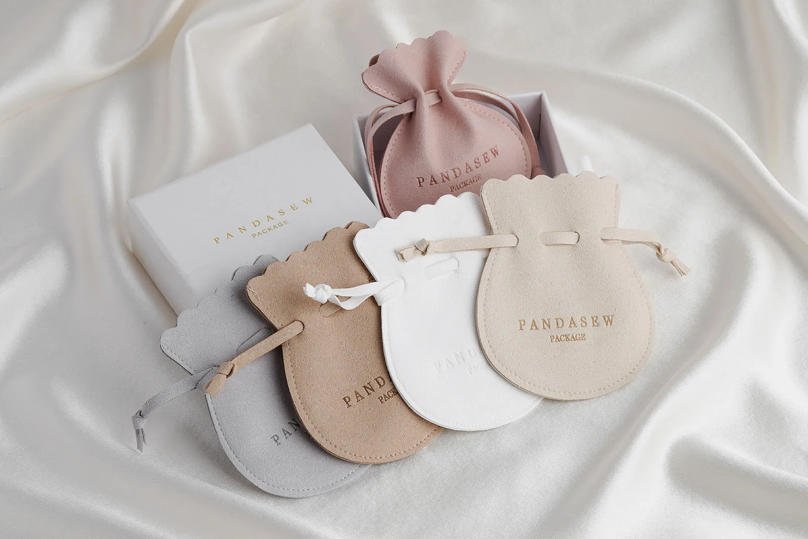 Pandasew Jewelry Bags with Logo - Luxury Custom Packaging