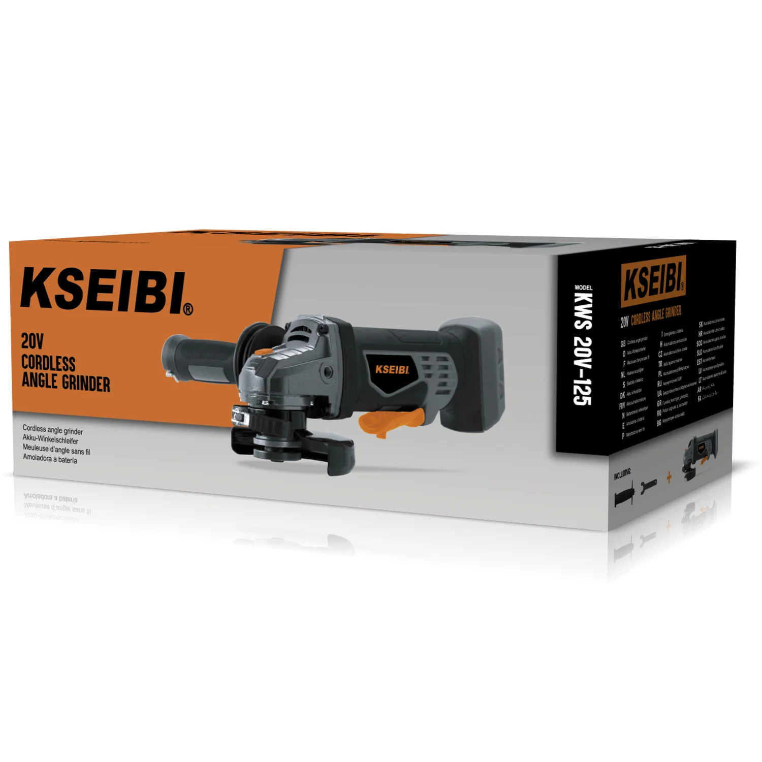 Kseibi High Quality Cordless Angle Grinder For General Purpose Grinding ...