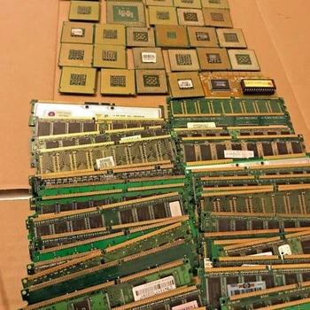 Cpu Ceramic Processor Scrap With Gold Pins (486 & 386 Cpu Scrap ...