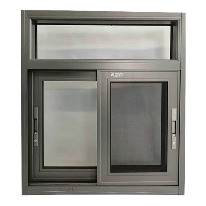 Custom Double Glass Aluminum Framed Sliding Windows Aluminum Sliding ...