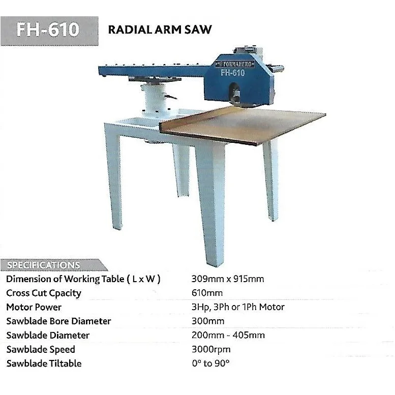 Alibaba.com: Malaysian-made radial arm saw and table saw woodworking ...