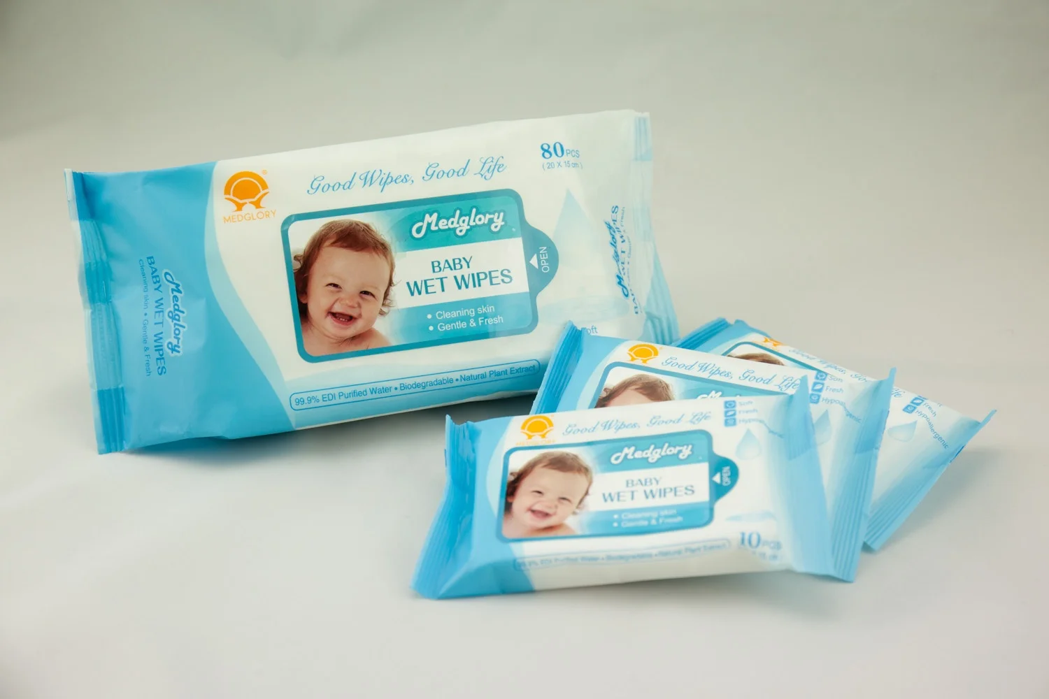 Baby Wipes Hands,And Face Child's Sensitive Skin Thick And Soft Made By ...