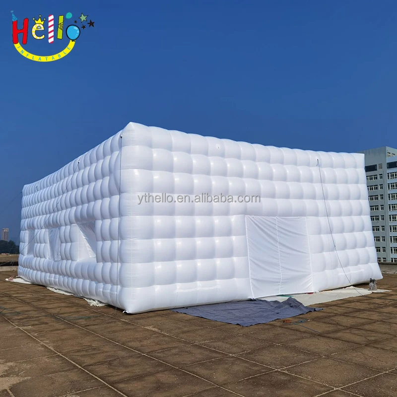 Lighted Party Square Nightclub Inflatable Tent Cube - Buy Inflatable ...