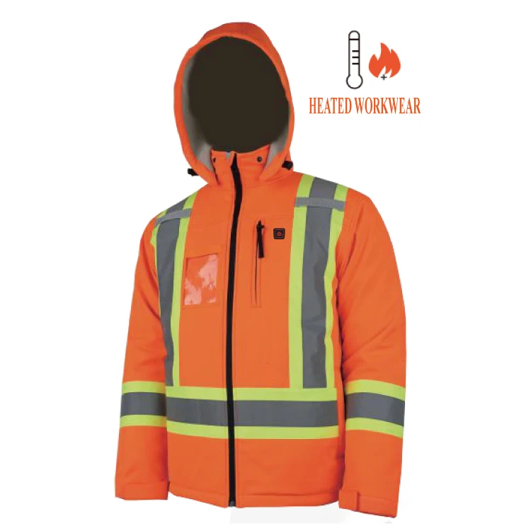 STAYWARM High Visibility Safety Standard HI-VIS Heated Workwear
