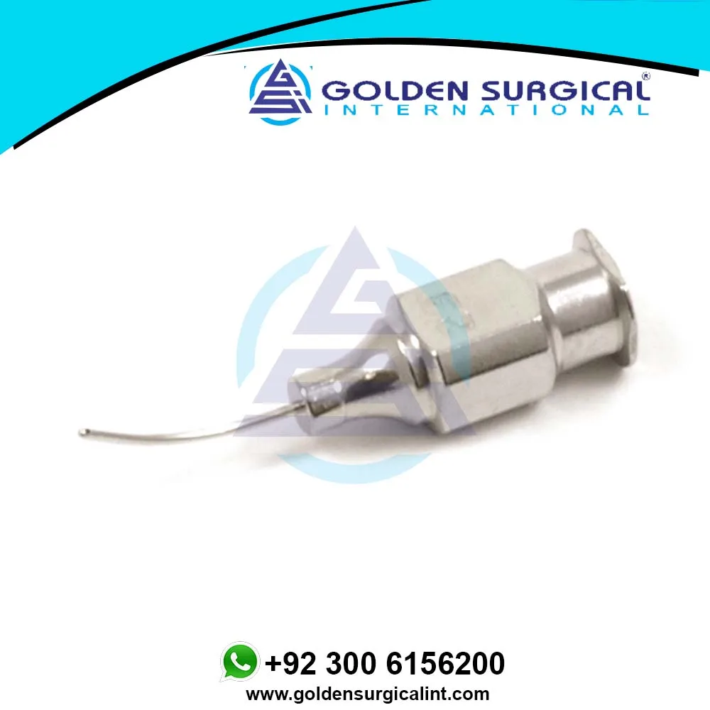 Hydro Dissection Cannula 25g Angled Flat Tip,Ophthalmic Eye Surgery ...