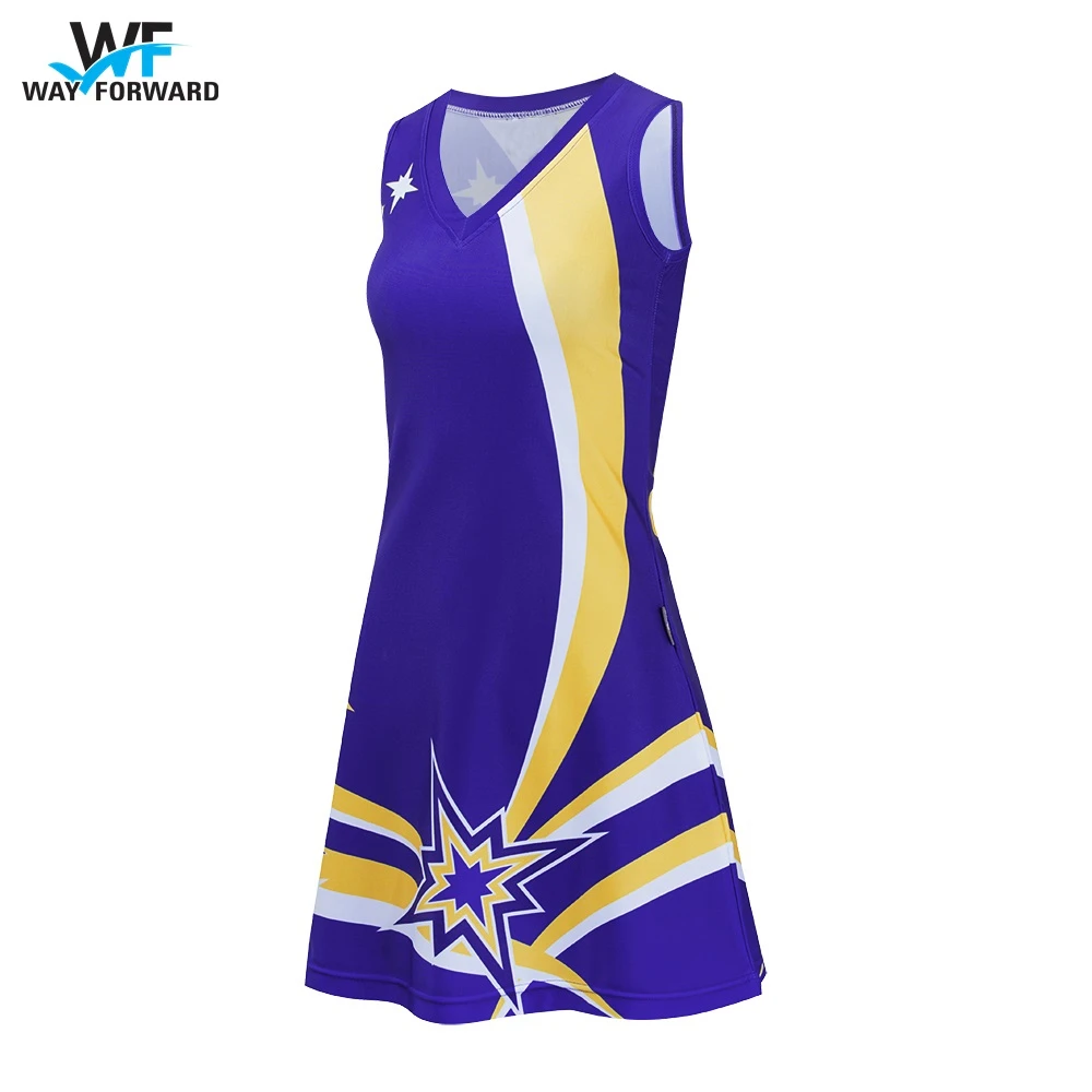 Custom Logo Netball Sublimation Netball Jersey /netball Uniforms ...