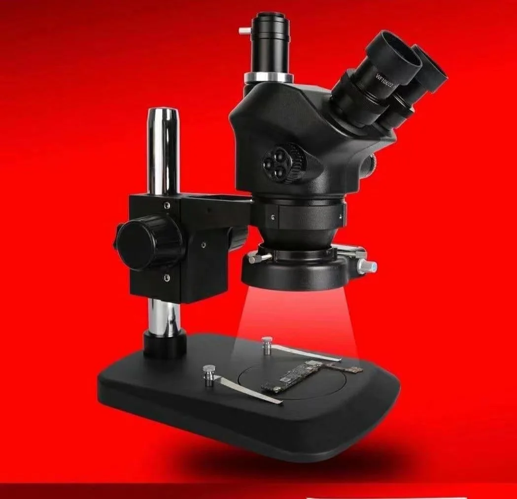 56 LED Ring Light Source Microscope - Stereo Microscope Trinocular Lens