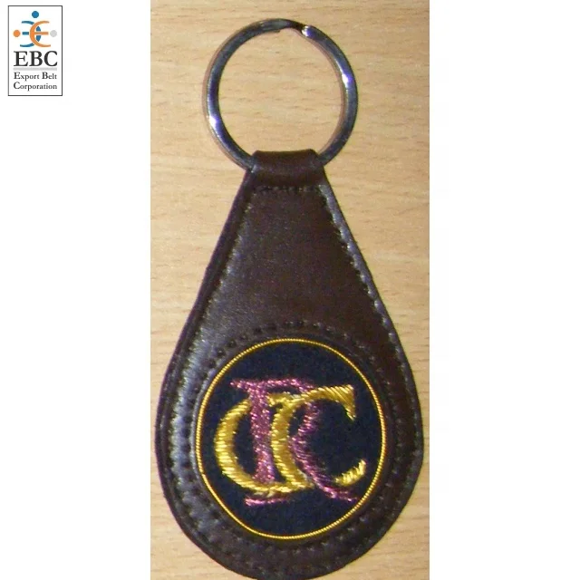 Wholesale Hand Embroidered Key Fob Customized Stripes Aviation Airport ...