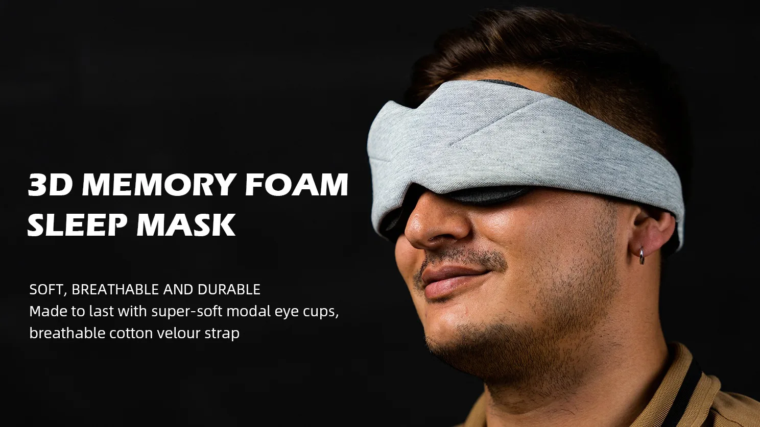 Custom Private Label Eyemask Sleep,Travel 3d Eye Mask With Adjustable ...