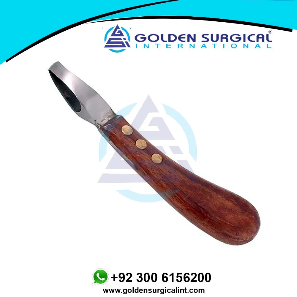 Equine Oval Hoof Knife Cattle Hoof Trimming Tools Sharp Bull Foot ...