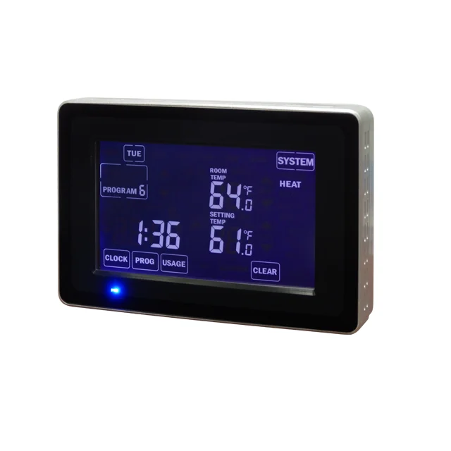Hvac Wifi Touch Screen 7 Day Programmable Thermostat Parts Air ...