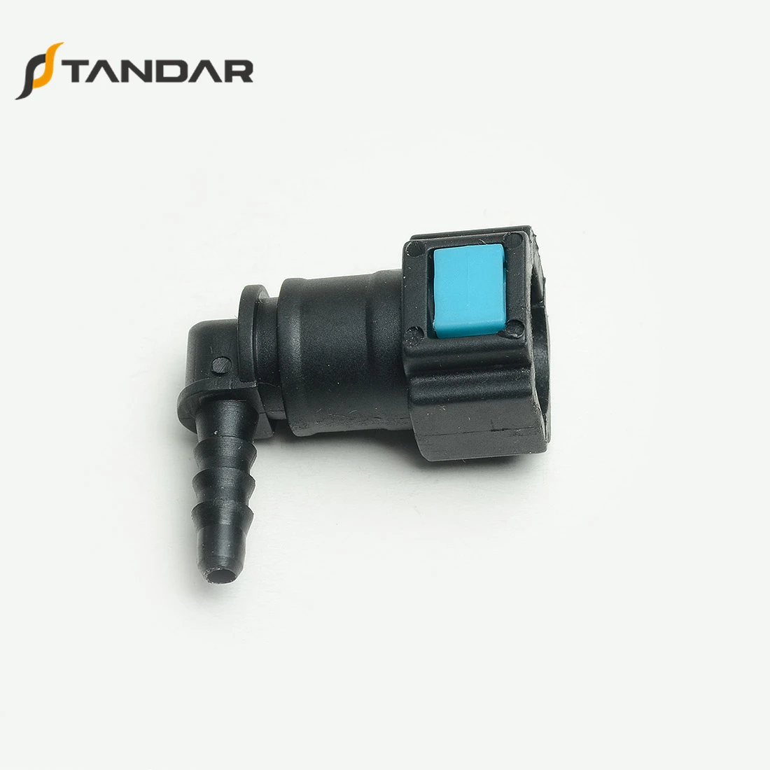 SAE J2044 Elbow Fuel Quick Connector - 3/8 In. Connecting 1/2 Inch ...