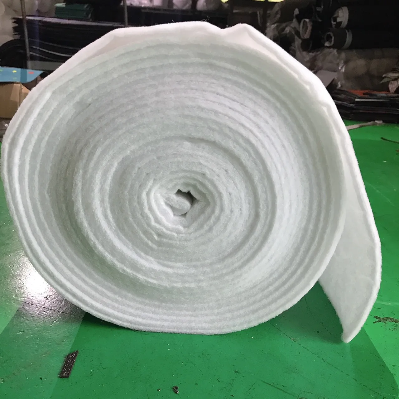 Padding Thermal Bonded Eco-friendly Insulation Polyester Fiber Nonwoven ...