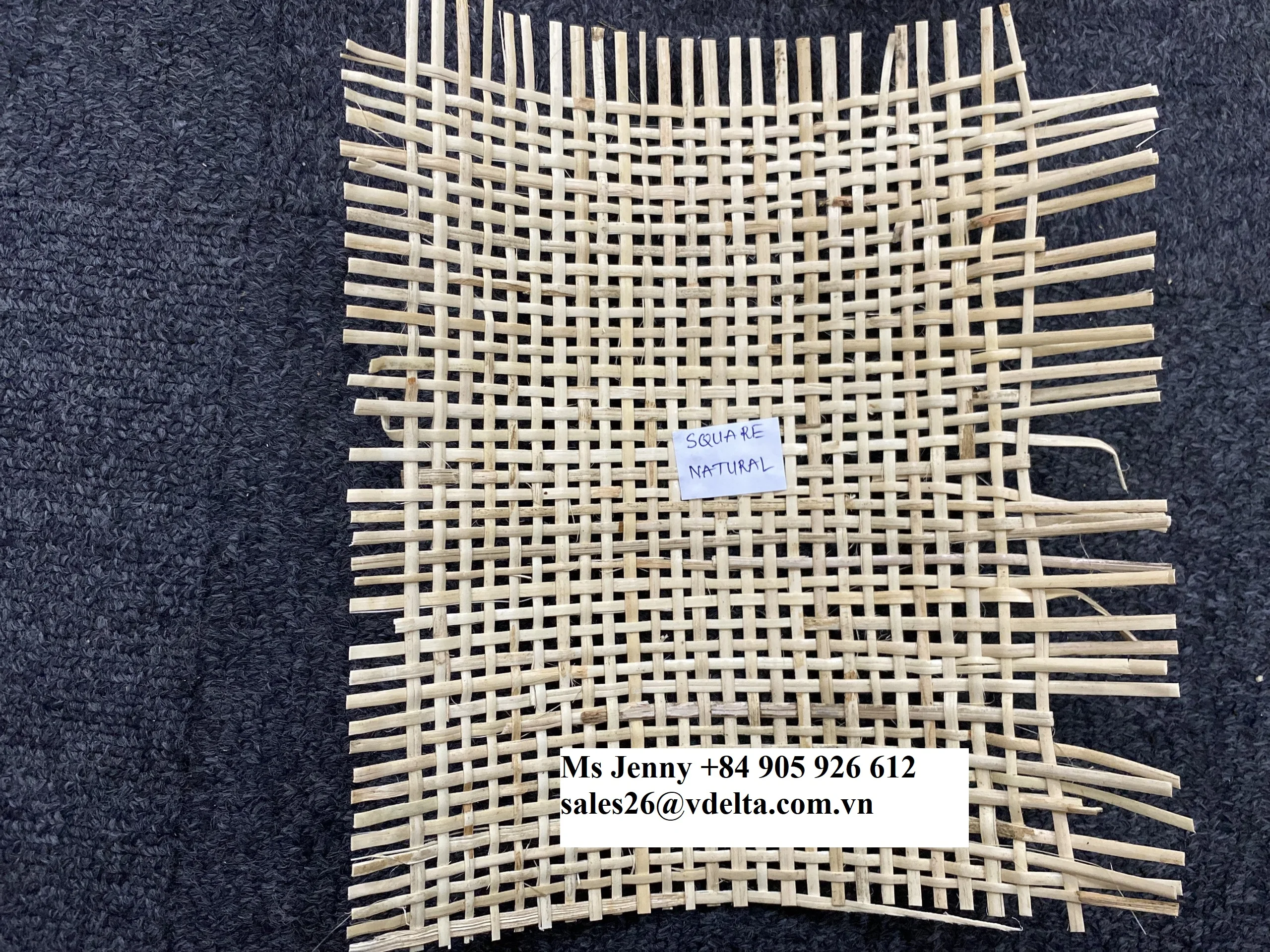 Rattan Cane Webbing Net Open Weave 18" Width Wicker Cane Webbing For ...
