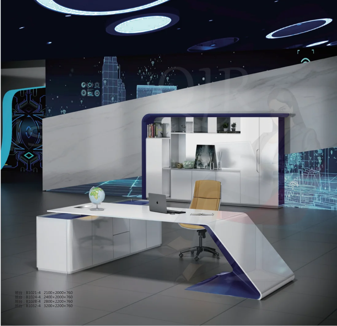 Customized Office Security Command Center Console Desk