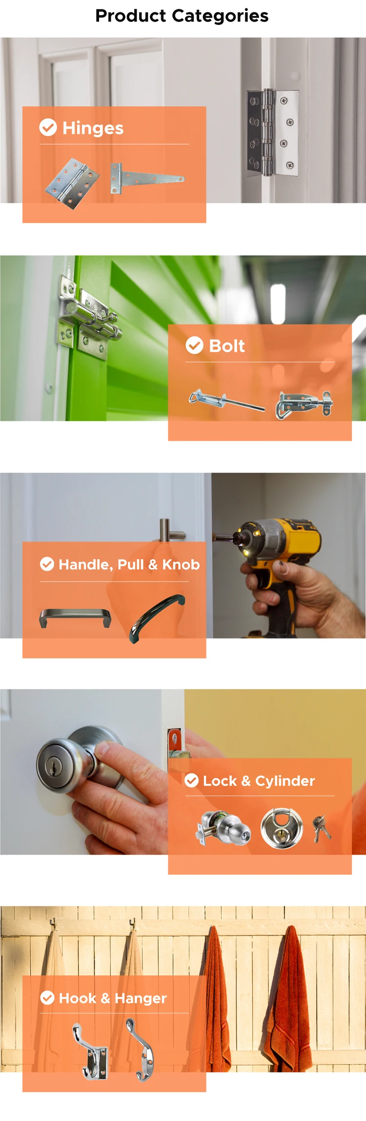 L Shape Lock - Safe and Durable Gate Locking Mechanism