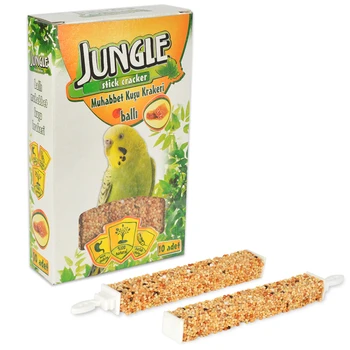 Jungle Honeyed Budgerigar Crackers Stick For Bird Food Eko Stick - Buy ...
