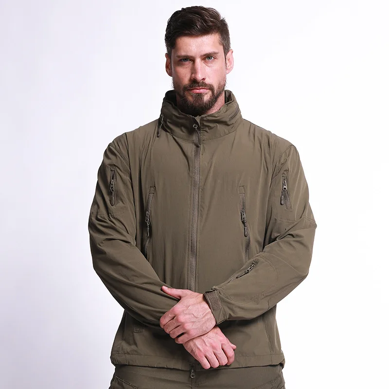 4Colors Windproof Tactical Thin Jacket Quick Dry Hunting Coat| Alibaba.com