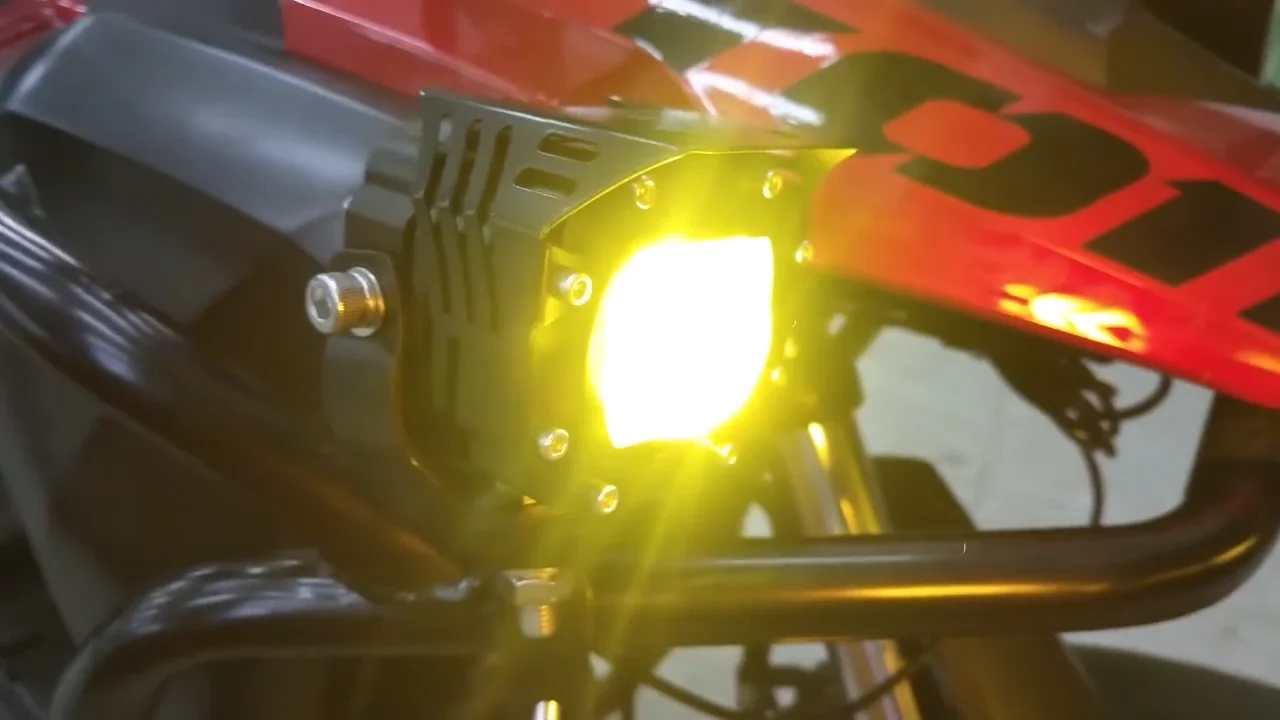 Motorcycle Lighting System Mini Driving Light Luces Led Para 60w ...