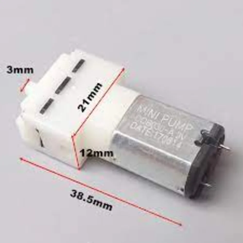 Pompa Udara Mikro Dc 3v 0,16 A,Pompa Udara Mini Motor Berat 5g 0.0 ...