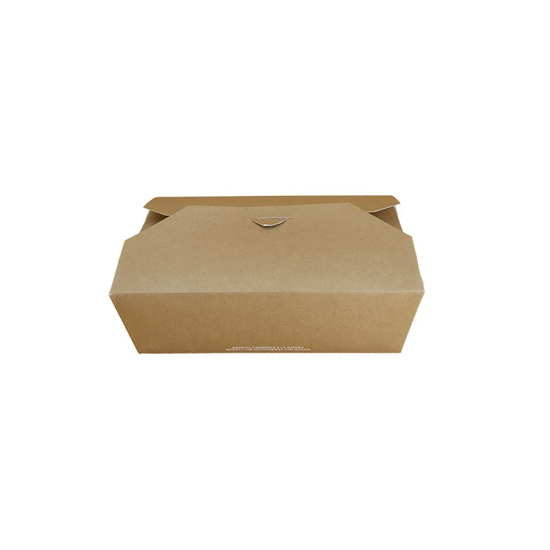 Customizable Single Use Avana Paper Food Box 2000 Ml 67,6 Oz Contents ...