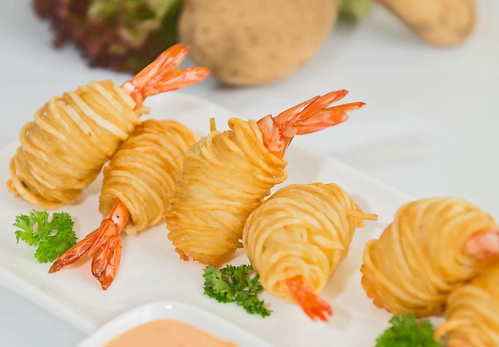 Vietnam Frozen Shrimp Wrapped Potato - High Quality