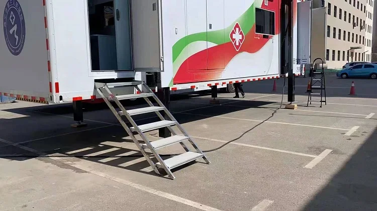 Double Folding Caravan Step - Portable RV Accessories