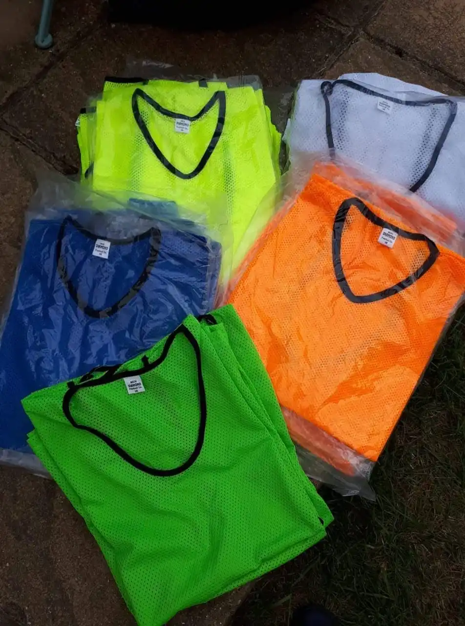 Men/women Soccer Training Bibs Customize Jersey Adult Sports Soccer ...