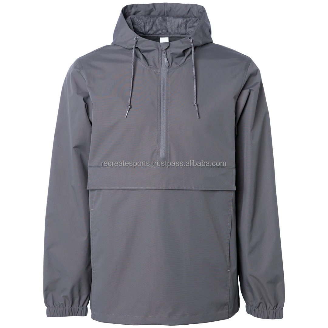 High Quality Custom Unisex Turtleneck Windbreaker Jacket Hot Selling ...