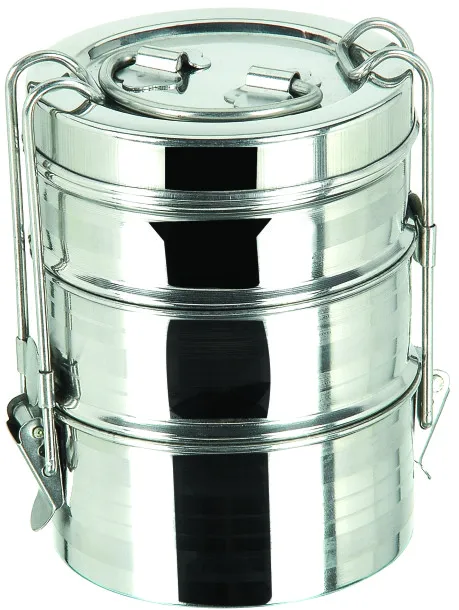 3 Tier Stainless Steel Food Container Tiffin - Freshness Preserved