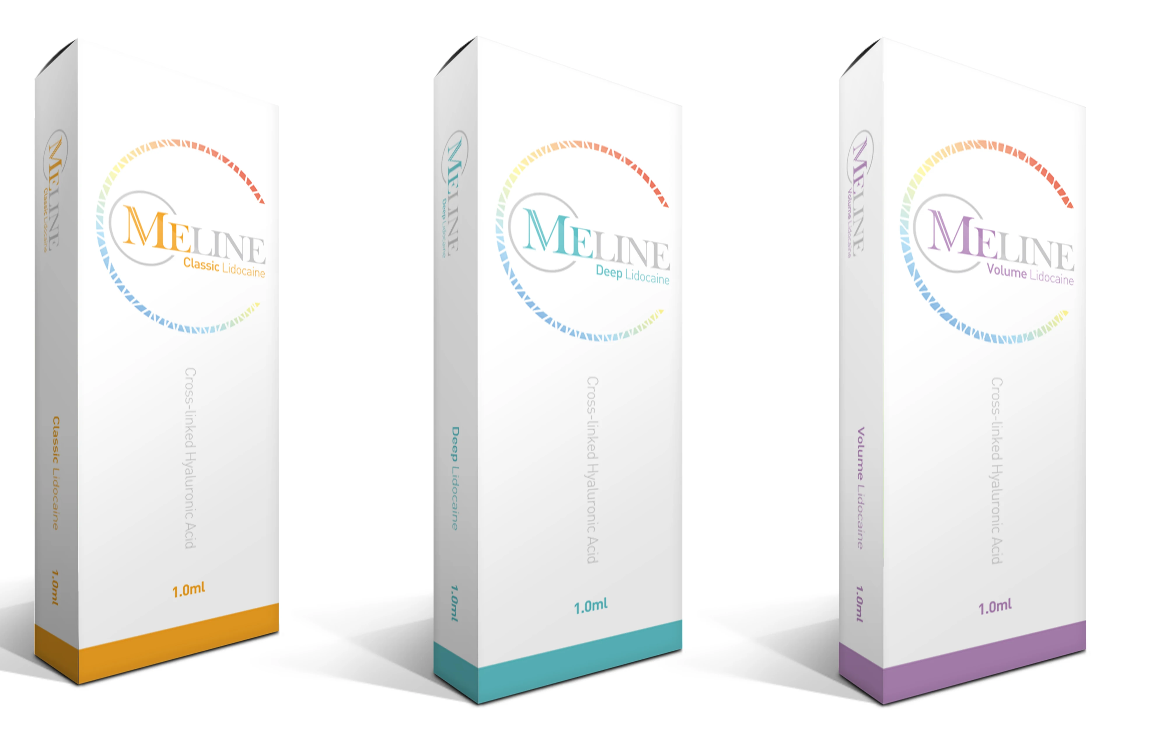 Meline 1ml Cross-linked Hyaluronic Acid Injectable Dermal Fillers ...