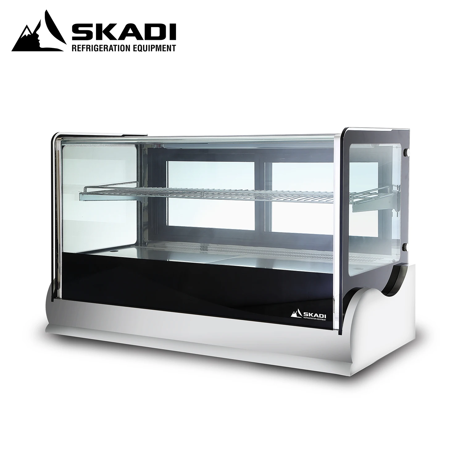 Mini Refrigerated Chiller Showcase Fridge Countertop Cake Display ...