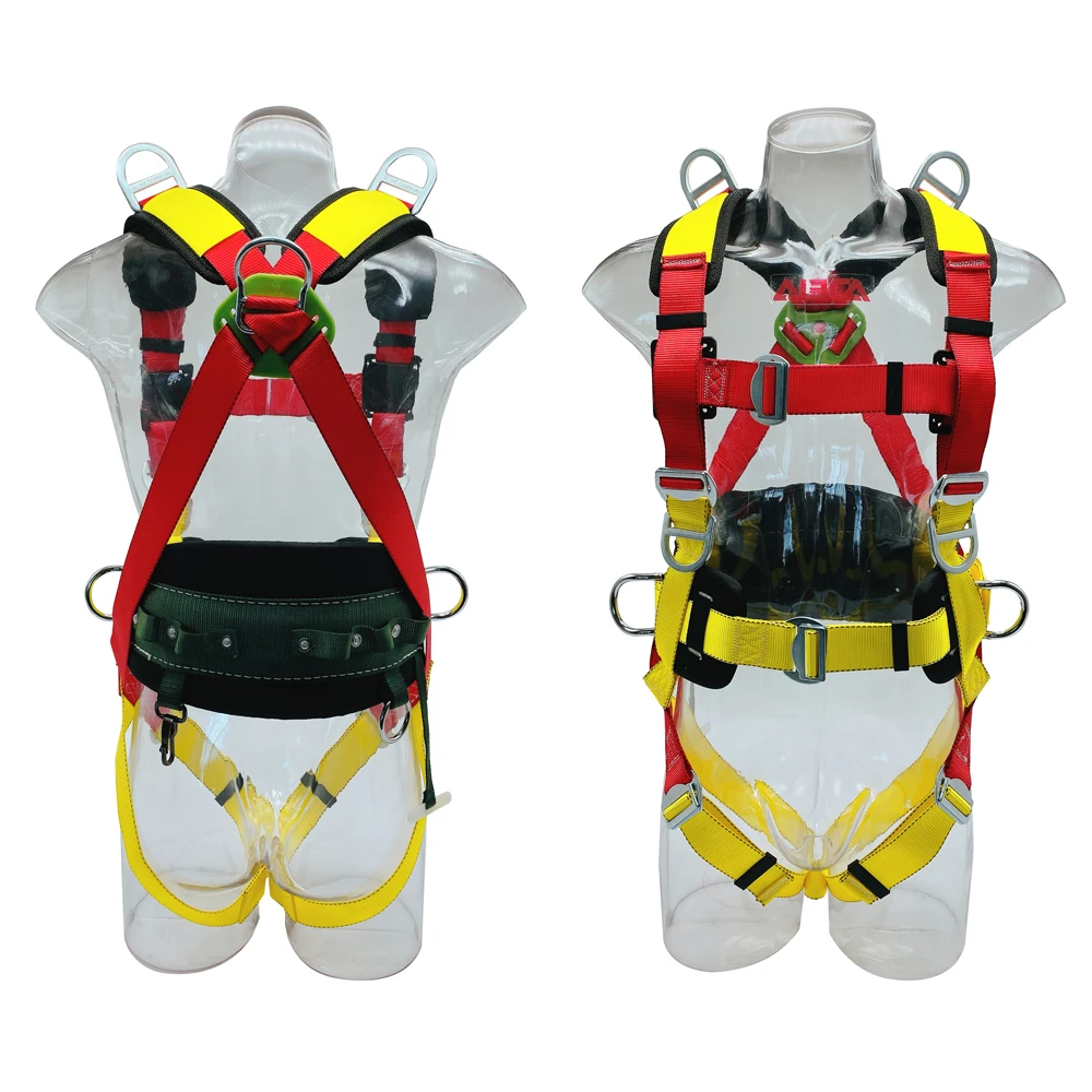 ADELA ANSI Certified Industrial Safety Harness - Fall Protection ...