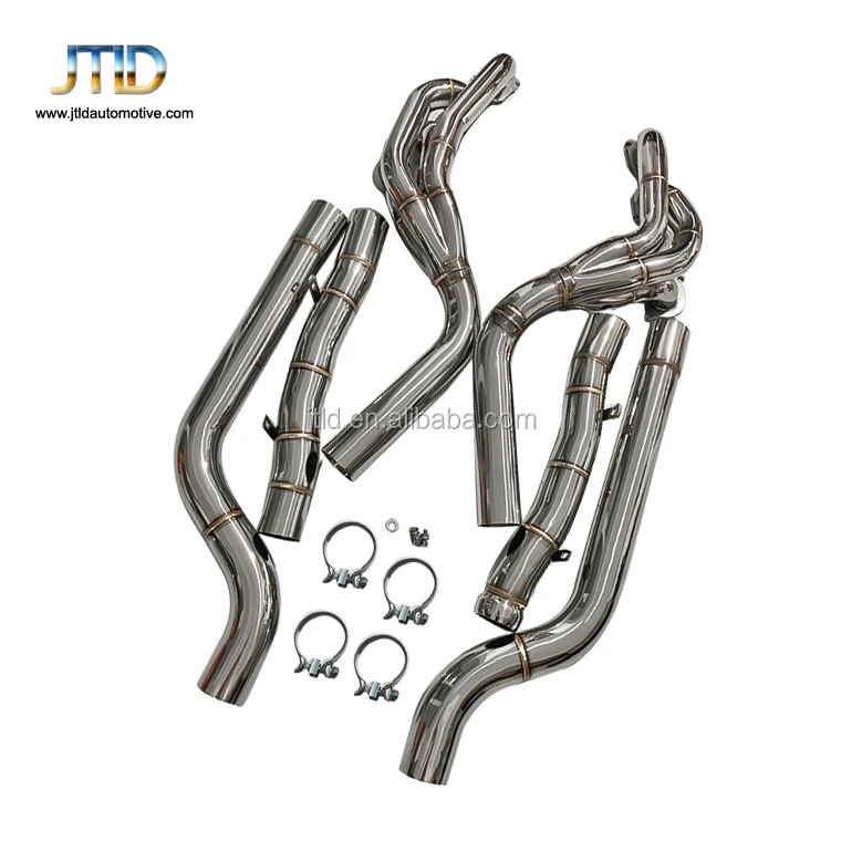 JTLD Stainless Steel Exhaust Manifold Headers for Mercedes-Benz W204 ...