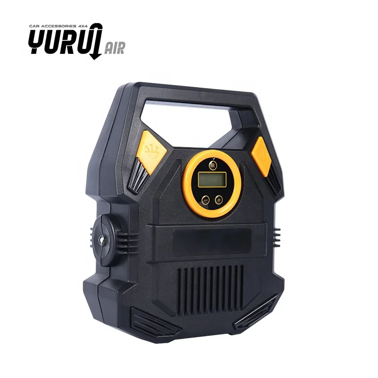 Portable Dc 12 Volt Air Compressor Digital Display Car Tire Inflator ...