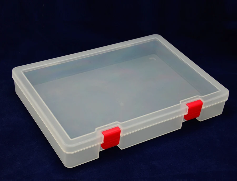 252x190x38mm Paper File Document Storage Box Plastic Case - Buy Plastic ...