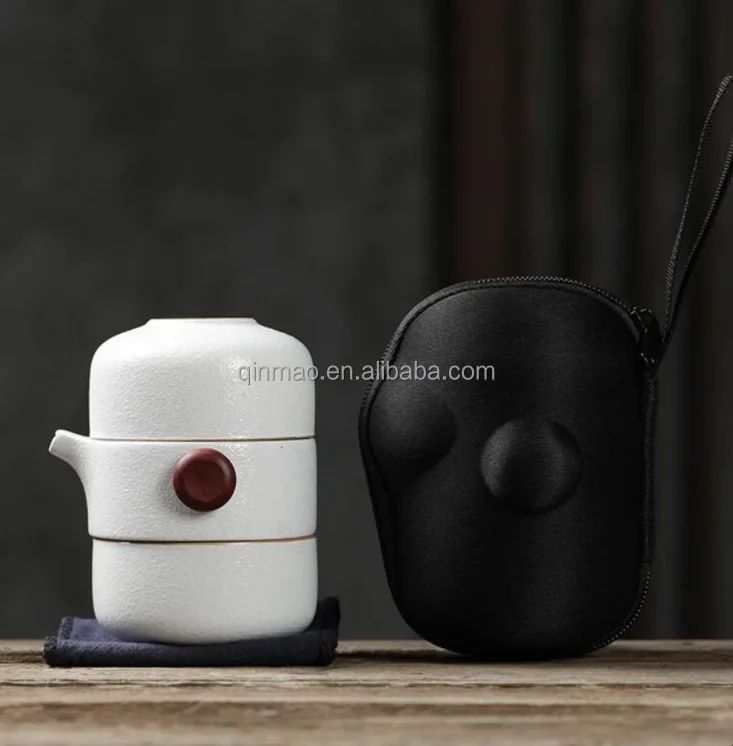 QM Portable Travel Tea Set - 6 Colors, Sustainable & Durable