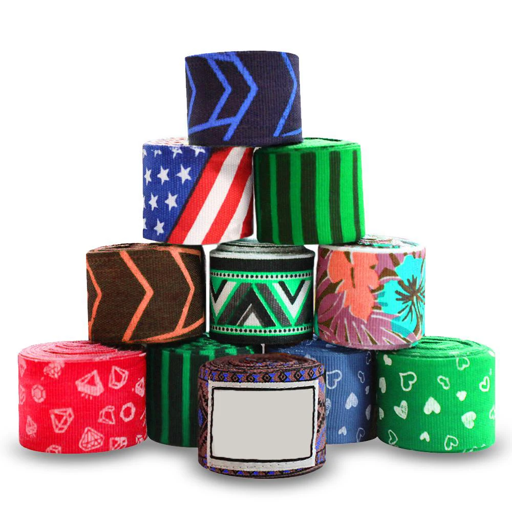 Hand Wraps Bandages Boxing Custom Printed Hand Wraps Boxing Mesh Nylon ...