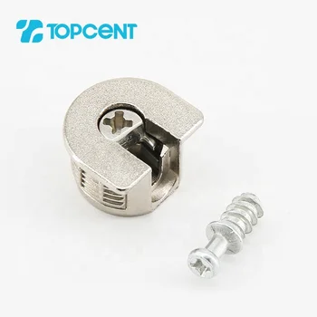 Topcent Furniture Hardware Metal Corner Cam Lock Rafix Connector ...