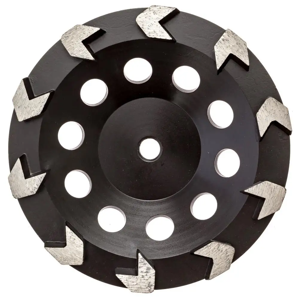 180mm Concrete Cement Surface Grinding Discs | Silver Welding Double ...