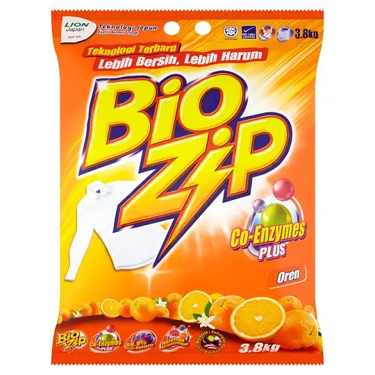 Bio - Zip Detergent Powder 2.5kg - Colour Quality Detergent Powder ...