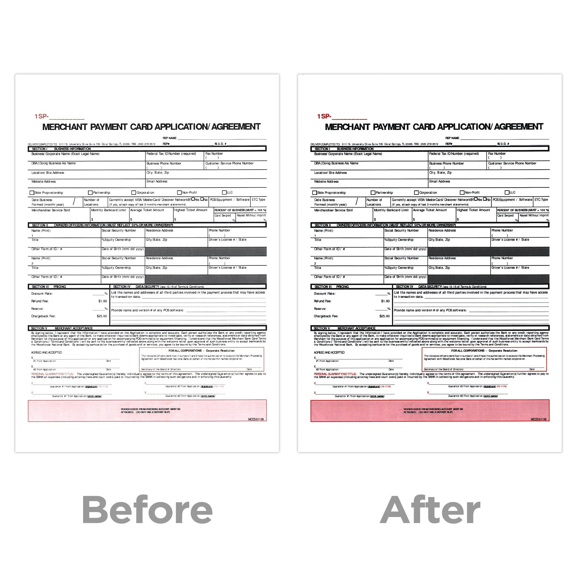 Plustek Calibration Control Sheet for S410 Portable Scanner