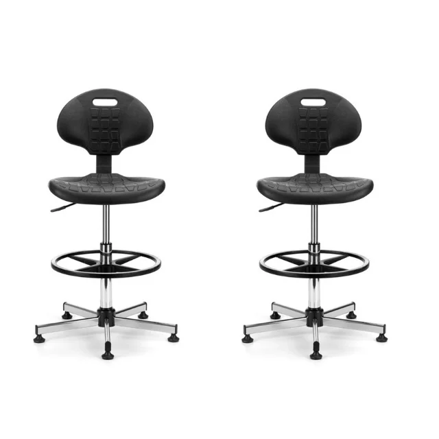 Modern Made In Italy Swivel Work Stool High Quality Comfortable Seats ...