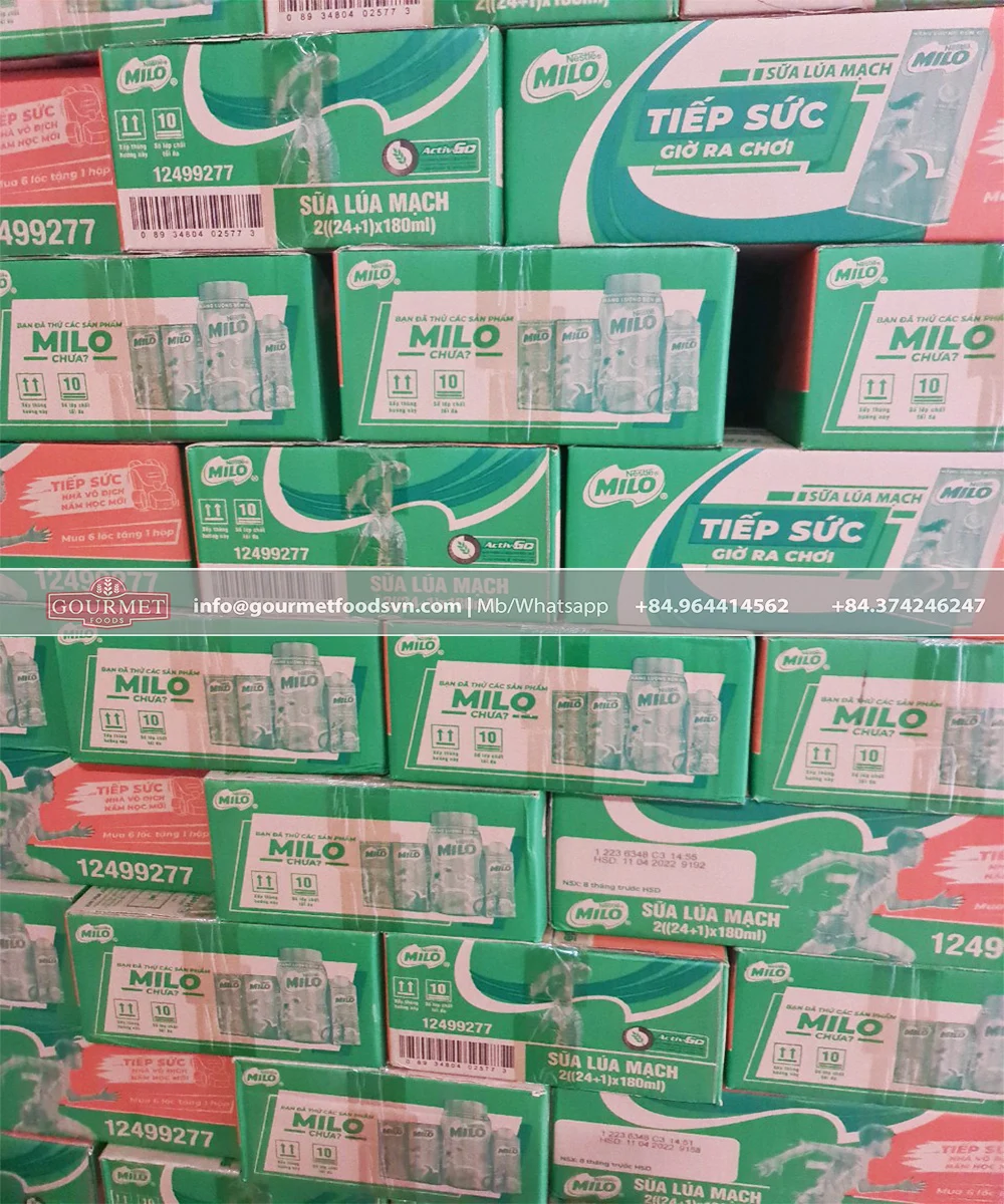 Milo Ten Instant Chocolate Malt Drink Milo Milk Box 210ml - Buy Milo ...