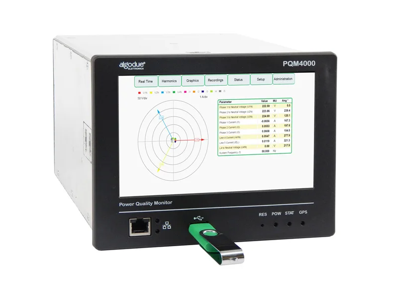 Digital Multimeter PQM4000 - Power Quality Analyzer Made in Italy