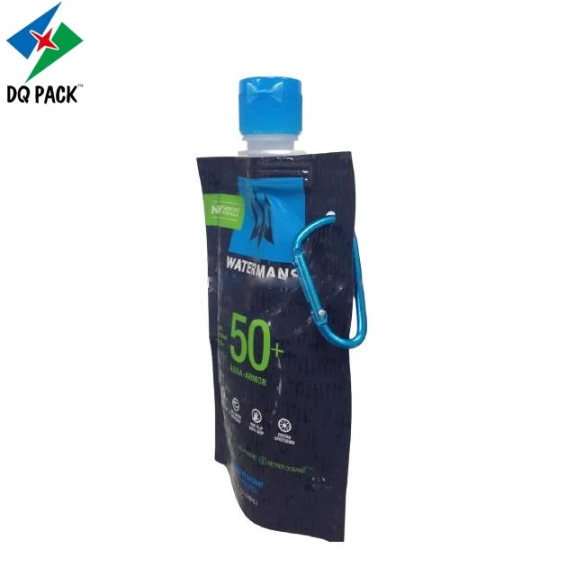 Drinking Water Plastic Bag With Nozzle,Reusable Mineral Water Stand Up ...