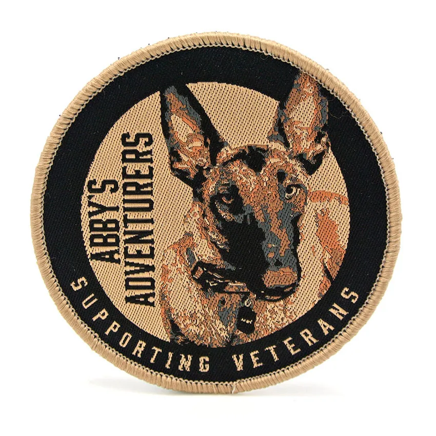 Custom German Shepherd Embroidered Patches - Durable & Stylish