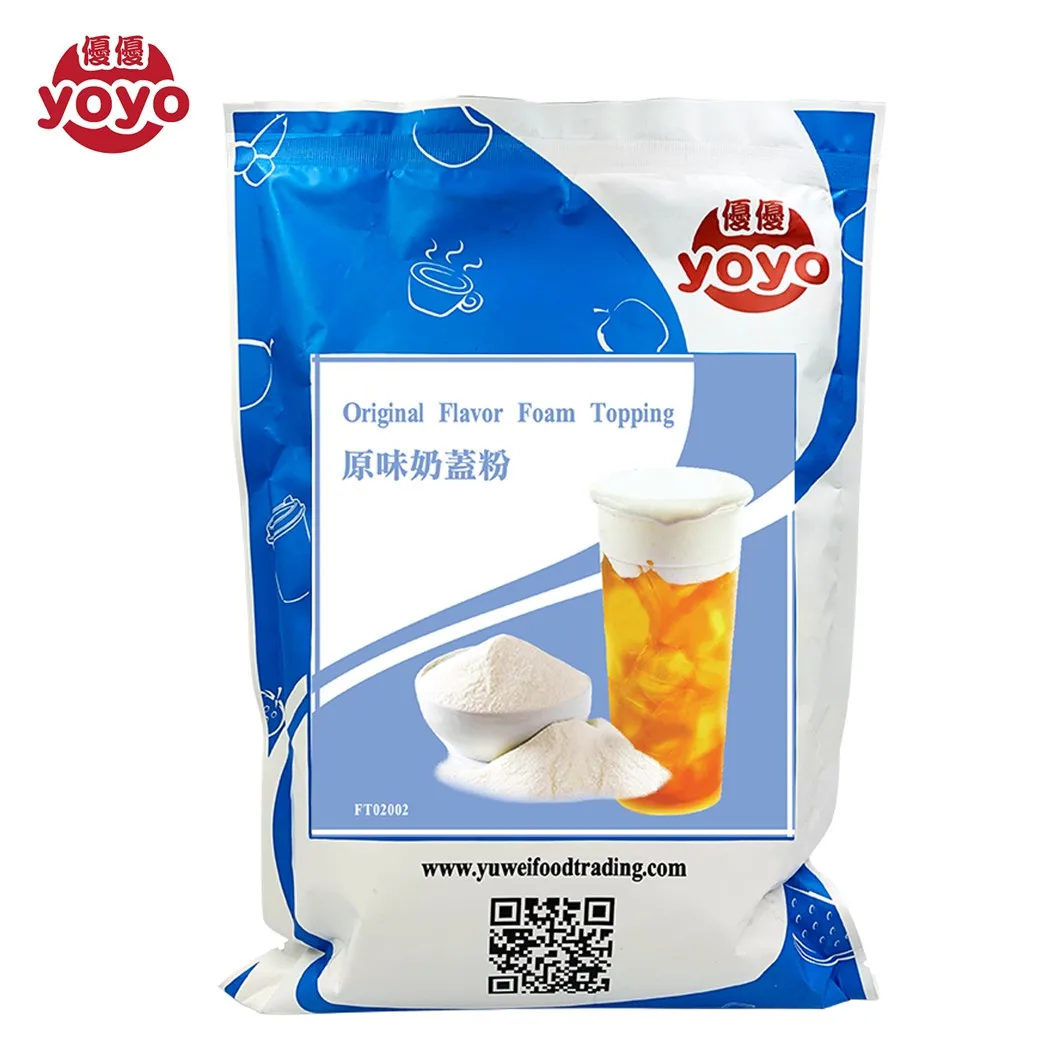 Flavored Foam Topping - Original Milk Foam Powder from Taiwan